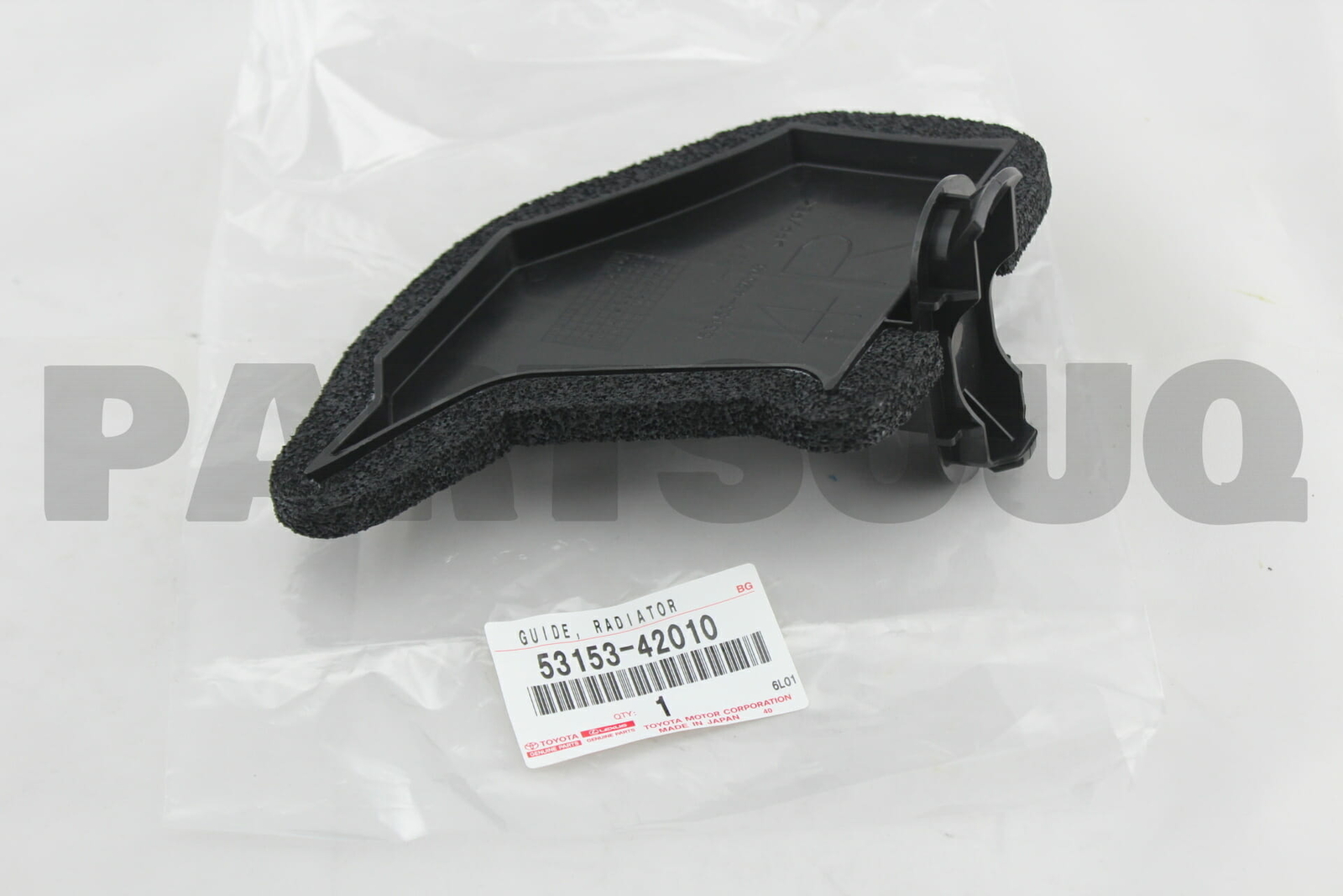5315342010 Genuine Toyota GUIDE, RADIATOR GRILLE SIDE AIR, RH 53153 ...