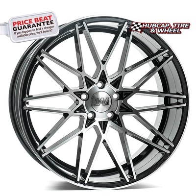 Axe Wheel ZX4 Black Mirror Face - 22X10.5 - 5x114 Bolt pattern, 38mm ...