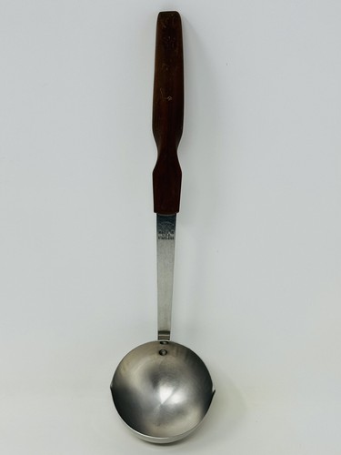 Cutco No 15 Soup Ladle-Brown Ergonomic Handle Stainless Steel Made in ...