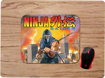 NINJA GAIDEN ORIGINAL NES DESIGN MOUSEPAD MOUSE PAD HOME OFFICE GIFT ...