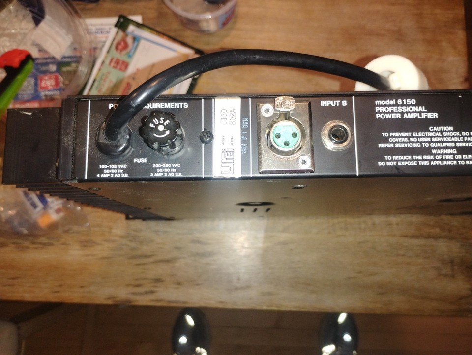 UREI 6150 Power Amplifier Vintage | eBay