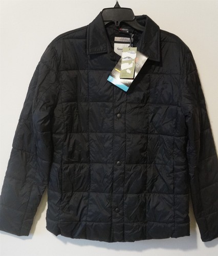 Goodfellow Packable Men's Puffer Jacket Black Lightweight Zip Up L NWT ...
