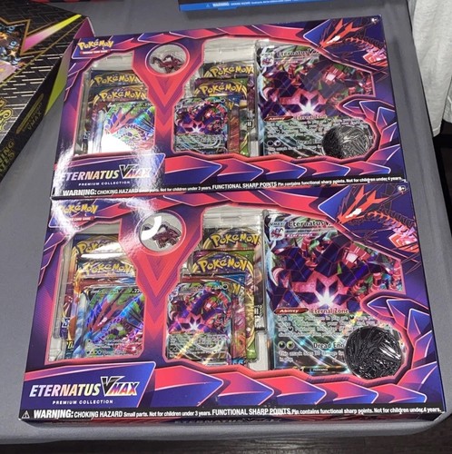 Pokemon TCG Eternatus VMAX Premium Collection Factory Sealed Box | eBay