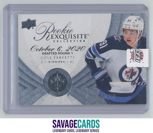 2021-22 UD Black Diamond Exquisite Collection Retro Rookies Cole ...