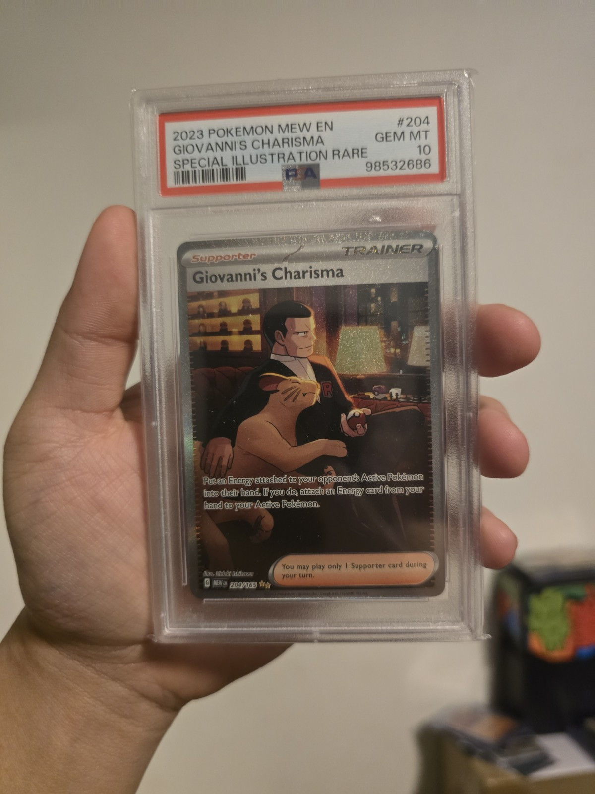 Giovanni's Charisma 2023 Scarlet & Violet: 151 #204/165 Special ...