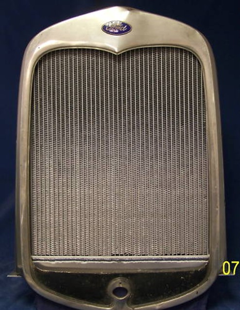1930 1931 Model a Aluminum Radiator With Chevy Motor Made in The USA ...