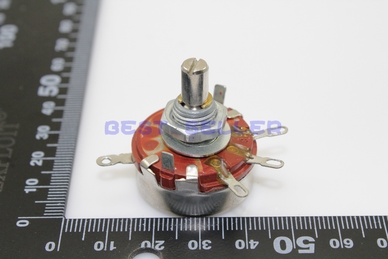 NEW WTH118-1A(2W) 10K 10000ohm Rotary Taper Potentiometer 2watt | eBay
