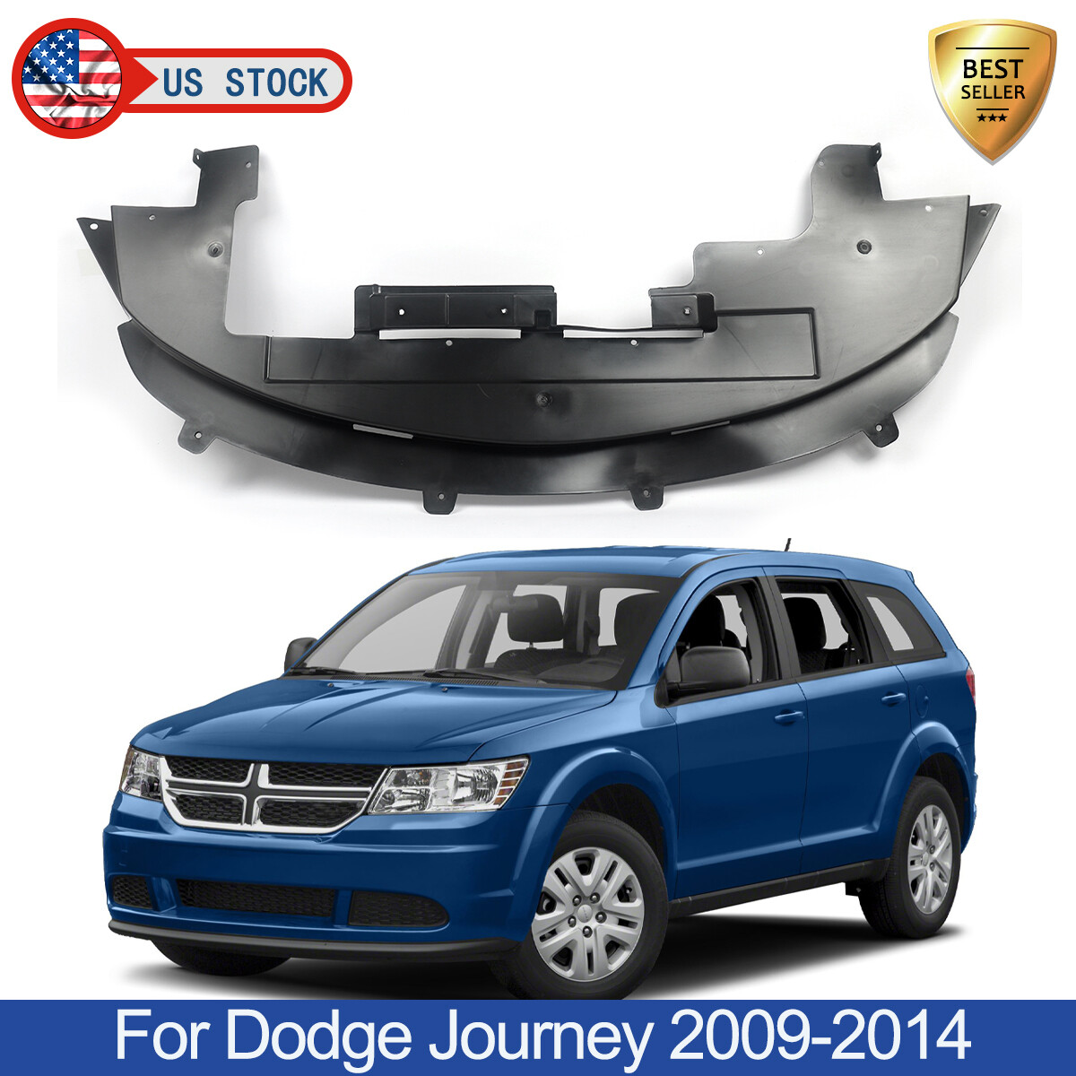 Front Engine Air Splash Shield Guard Cover For 2009-2014 Dodge Journey ...