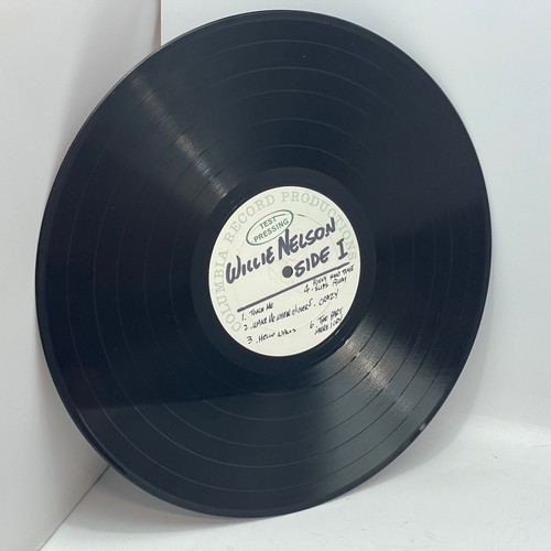 Willie Nelson And Then I Wrote Rare 1962 White Label Test Pressing ...