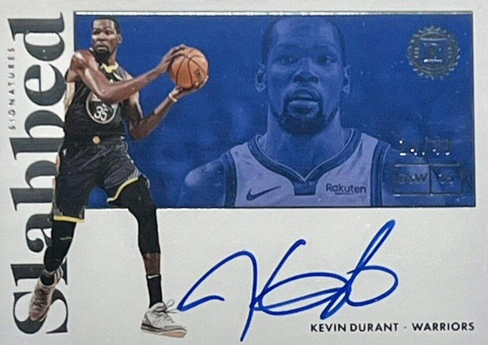 2018-19 Panini Encased - Slabbed Signatures #SS-KDR Kevin Durant /49 ...