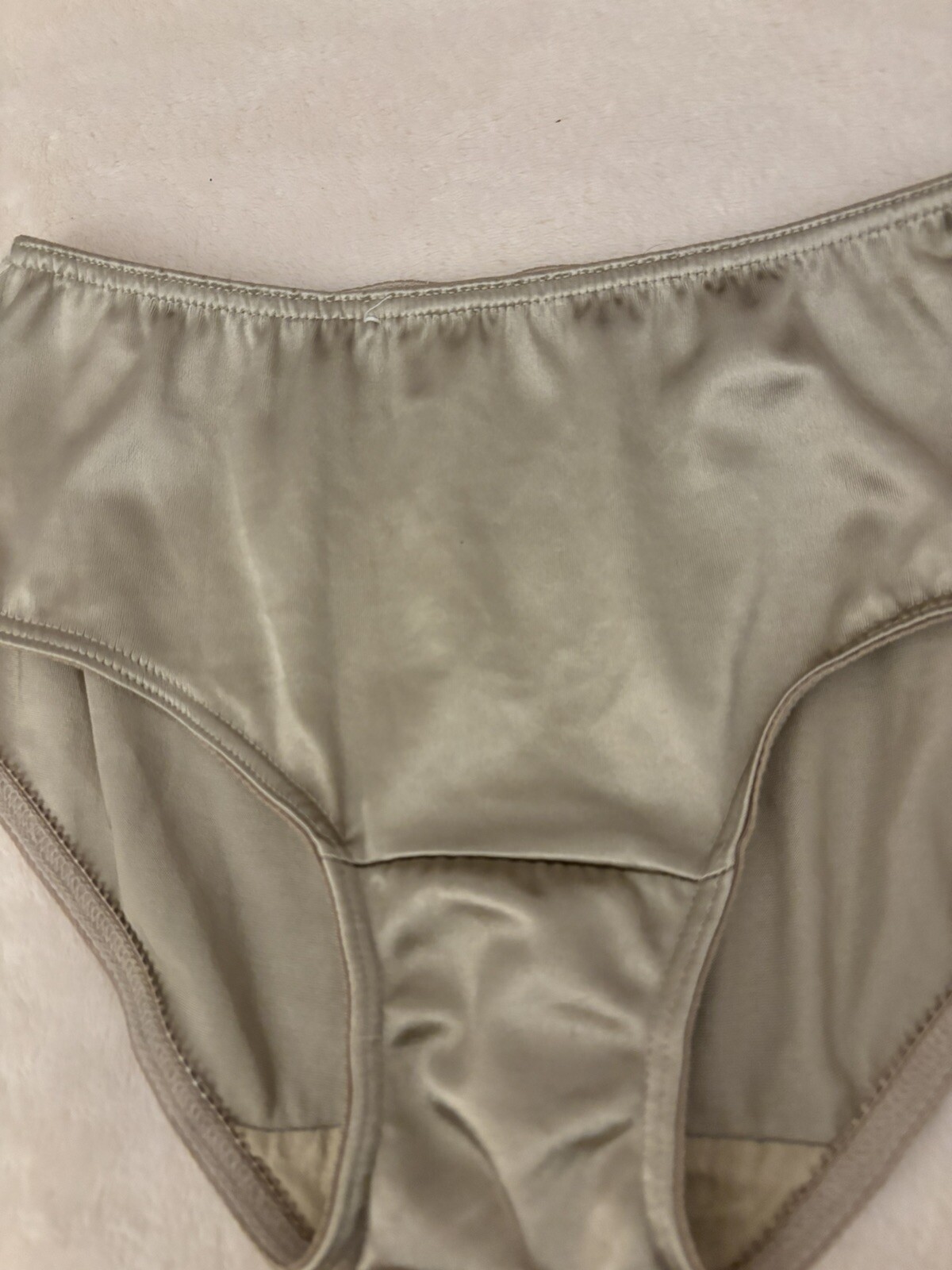 Vintage Satin Nylon Second Skin High Leg 90s Y2K Siss… - Gem