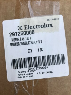 297250000 Frigidaire Electrolux Evaporator Fan Motor Assembly | eBay