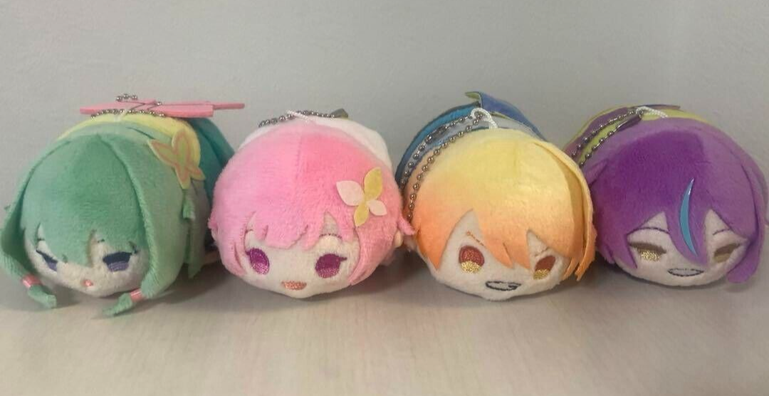 Project Sekai Mochi Mochi Mascot Plush Doll Tsukasa Emu Nene Rui Set of ...