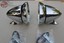 GT Talbot Shelby British Style Fender Door Mounted Race Racing Mirrors ...