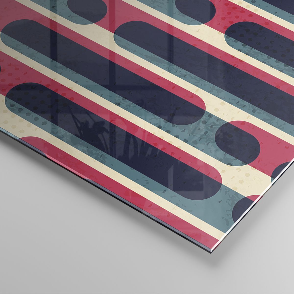 Impression sur Verre 80x120cm Tableaux Image Photo L'Abstraction Patron ...