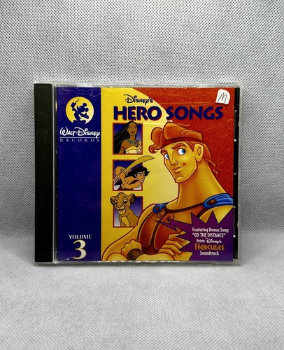 Walt Disney Records Disneys Hero Songs Volume 3 CD 1996 | eBay