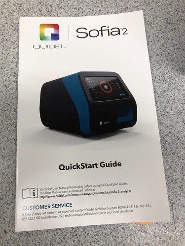 Quidel Corporation Sofia 2 Fluorescent Immunoassay Analyzer 20299 | eBay