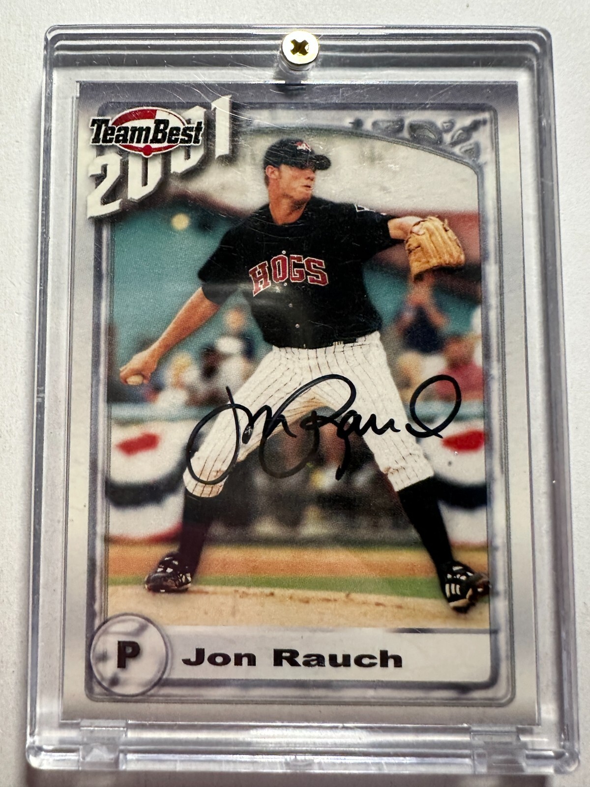 K55,526 - 2001 Team Best Auto #16 Jon Rauch | eBay