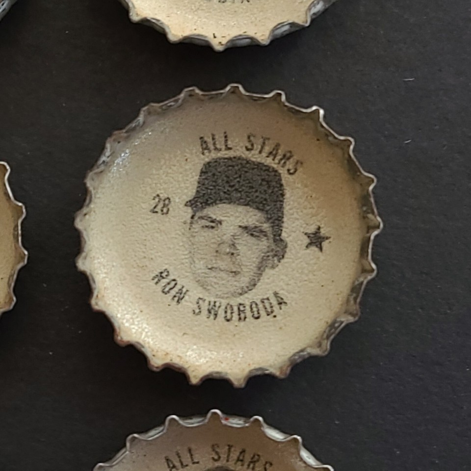 1967-68 Coca-Cola Coke All-Stars Baseball Bottle Caps - Select Singles ...