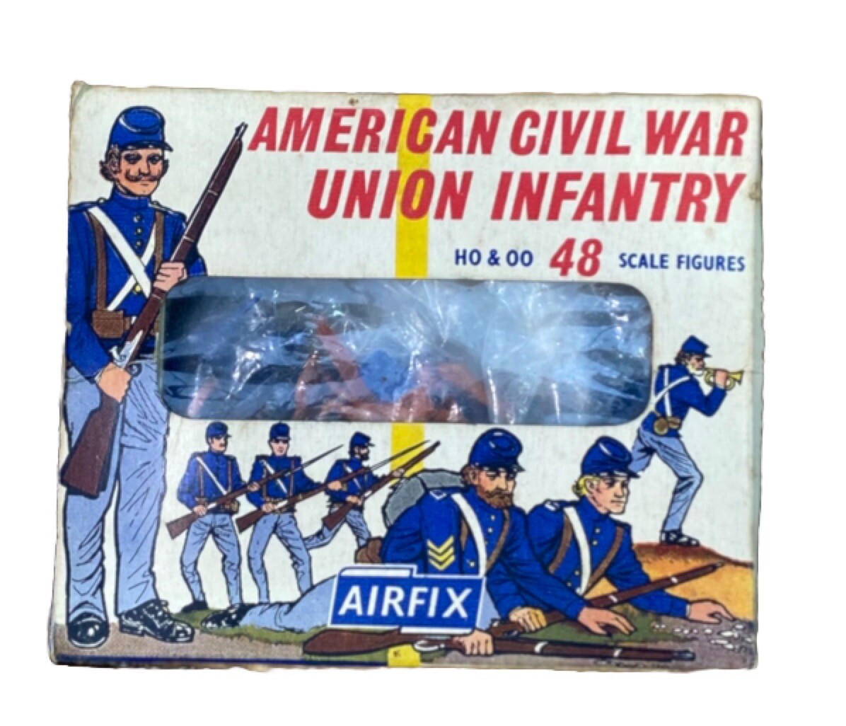 Vintage Airfix HO OO 1/72 US Infantry Complete Blue Box Set | eBay UK