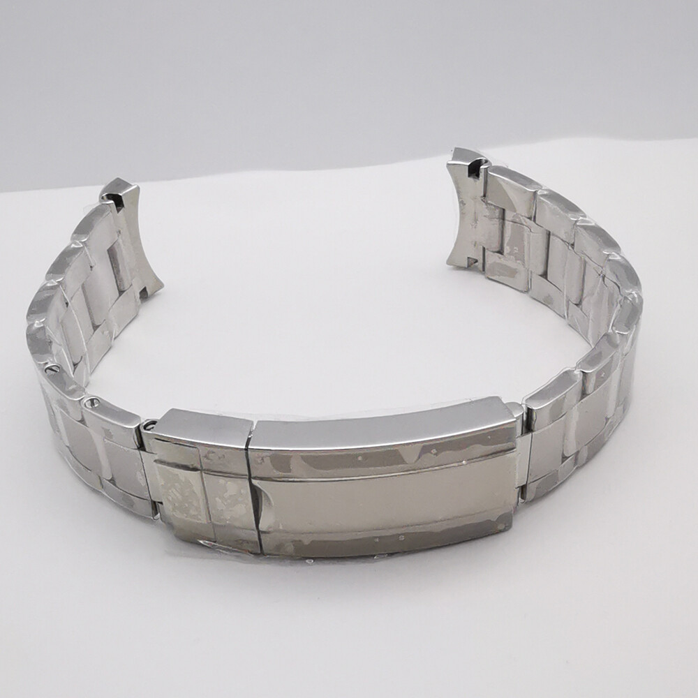 20mm polished silver gold bracelet slide glide lock clasp stainless ...