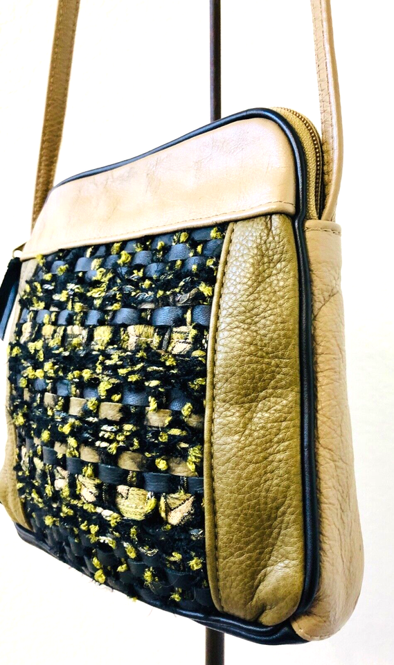 ARTISAN Elizabeth Z Mow Fine Crafted Crossbody Shoulder Bag Leather ...