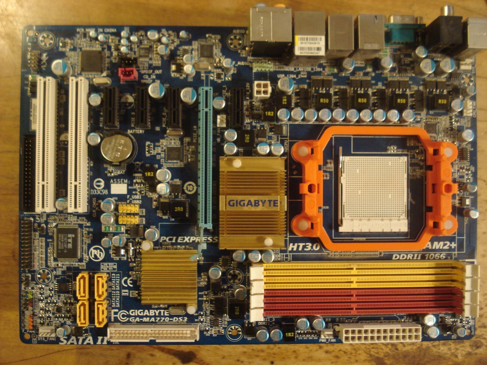 Gigabyte Technology GA-MA770-DS3, Socket AM2+, AMD Motherboard for sale ...