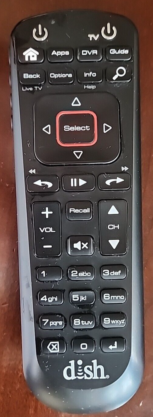 52.0 Remote Control for Dish 52 .0 Network Hoppers Wally Satellite ...