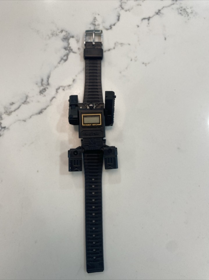 VINTAGE GOBOTS FRIENDLY ROBOT WATCH TIC TOC FIGURE NEW ON CARD AS SHOWN ...