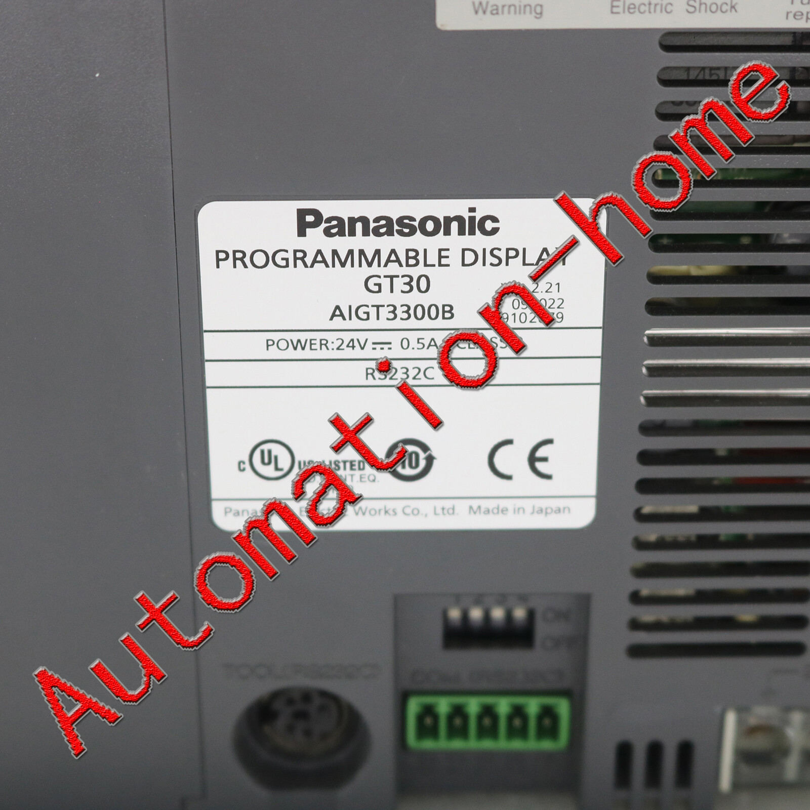 1PC Used Panasonic Programmable Display GT30 AIGT3300B Tested In OK | eBay