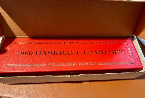1990 Topps TIFFANY Baseball Complete Unopened FACTORY SEALED Set - 792 ...