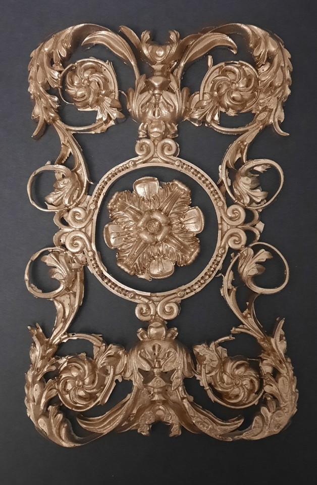 Furniture Pediment ,moulding resin ornate rococo gold or clear, free pp ...