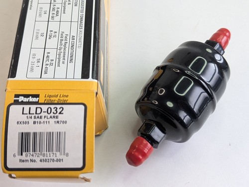 Parker 1/4 SAE FLARE Liquid Line Filter Drier LLD-032 | eBay