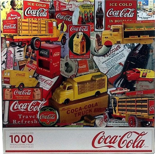 Delivering A Classic Coca-Cola 1000 pc 24" X 30" Springbok Puzzle | eBay