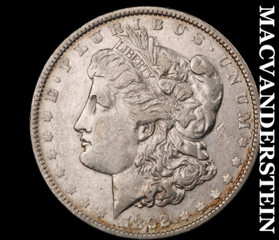 1892 Morgan Dollar - Scarce Semi-key Better Date No Reserve #D5314 | eBay