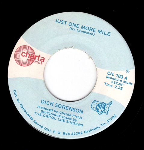 Dick Sorenson Janesville WI. WJVl DJ Sun Comin UP / Just One More Mile 45 RPM | eBay