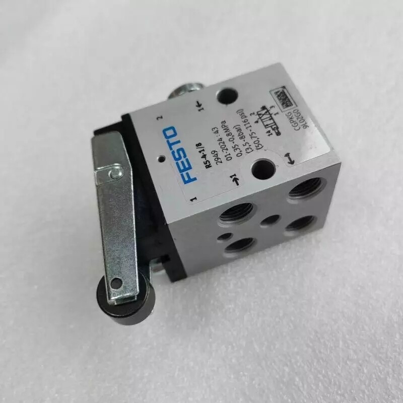 1PC New Festo RS-4-1 8 2949 Roller Lever Valve In Box Brand new Free ...