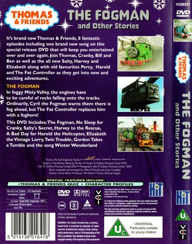 Thomas The Tank Engine And Friends - The Fogman And Other Stories (DVD ...