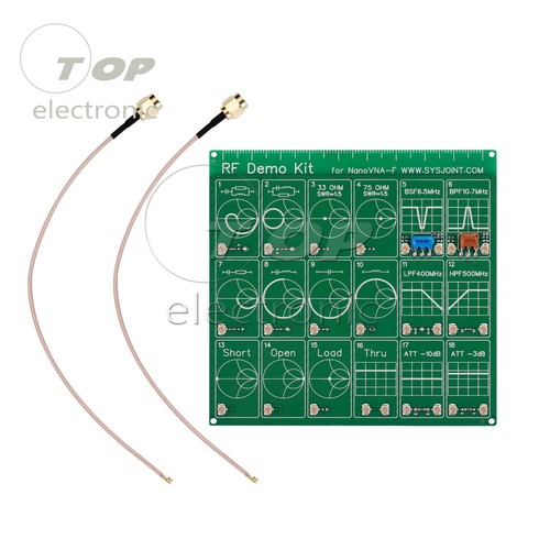 RF Demo Kit Radio Frequency Development Test Calibration VNA Antenna ...