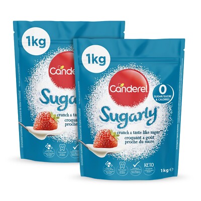 Canderel Sugarly Crunchy Sweetener 2x1kg | eBay UK