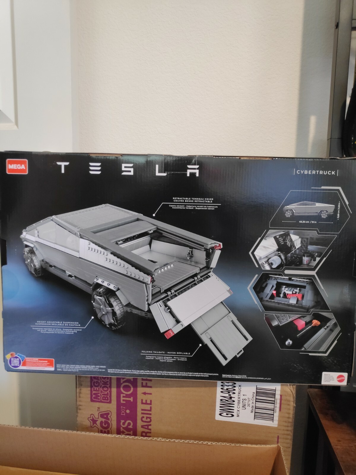 2021 MATTEL CREATIONS TESLA MEGA X LEGO CYBERTRUCK 3283 PCS | eBay