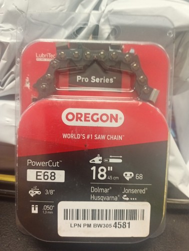 Oregon 18" Saw Chain Power cut E68 | eBay