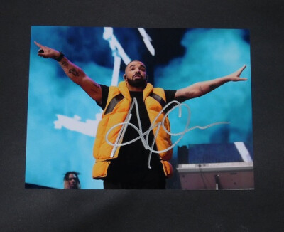 DRAKE Hand Signed 8 x 6" PHOTO RAPPER R & B HIP HOP | eBay Australia