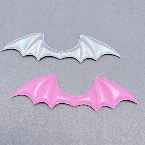 10Pcs Mini Bat Wing Halloween Cartoon Patches for Hairpins Hair ...