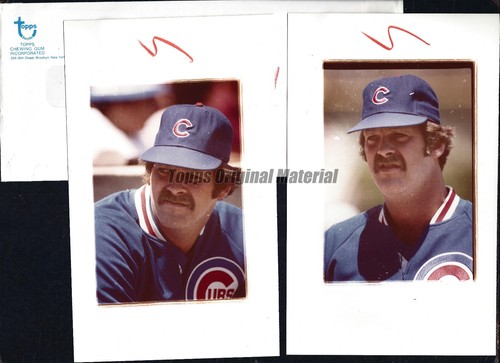 Tim Stoddard Cubs 1984 Topps Traded Original Extra Photos 5x8 Vault ...