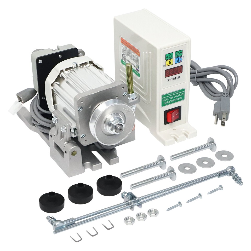 750W Brushless Sewing Machine Servo Motor For Brother JUKI Consew Sew ...