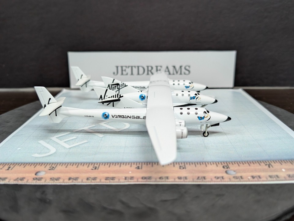 1/200 VIRGIN GALACTIC MOTHERSHIP & SPACESHIP 10'S COLORS N348MS N339SS ...