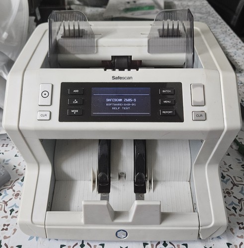 Safescan 2685-S Bank Note Counter 1500 Notes Per Minute Cash | eBay UK