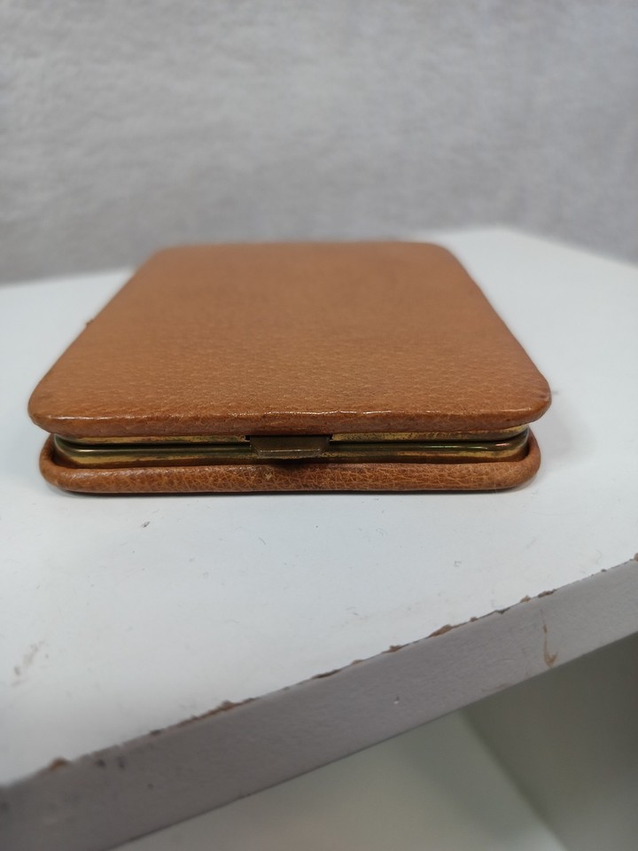 Almeo Cigarette Case Made in England Brown Vintage Retro 70s Possibly ...