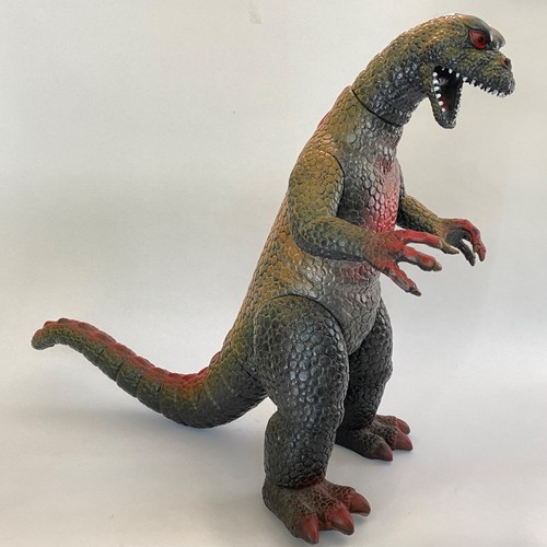 Vintage 1980s 14” Godzilla Dor Mei Hong Kong Green Red Action Figure ...